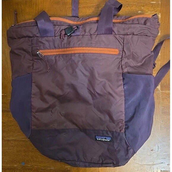 Patagonia | Bags | Patagonia Ultralight Black Hole Tote Back Pack Bag ...